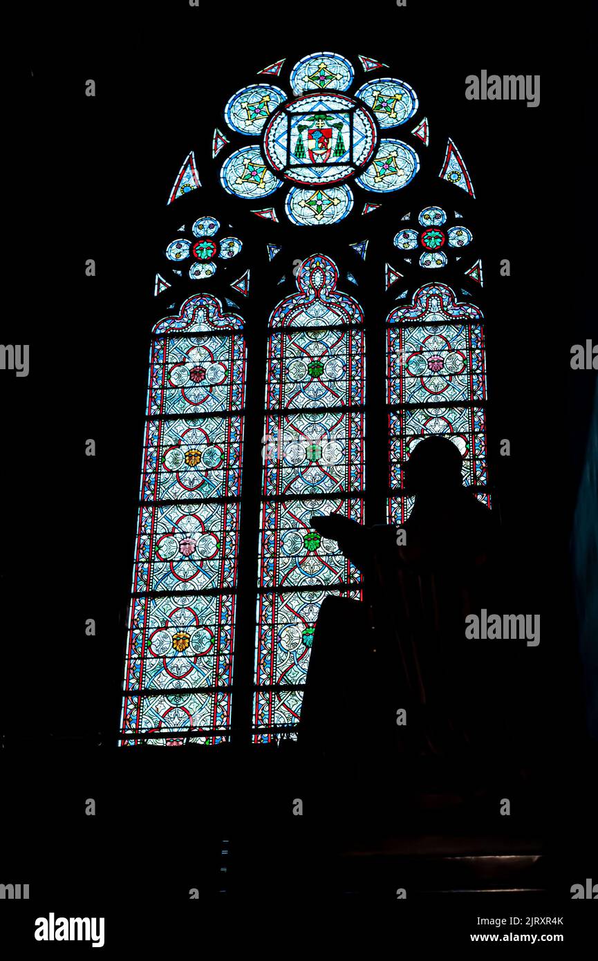 Beautiful stained glass window hi-res stock photography and images - Alamy
