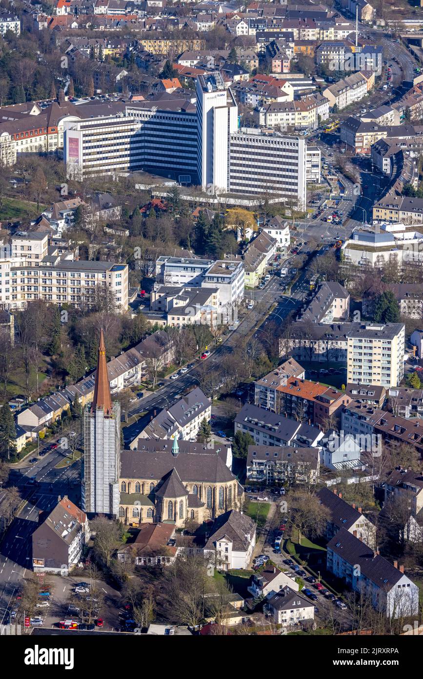 Shrouded steeple for renovation of the catholic church st hubertus hi ...