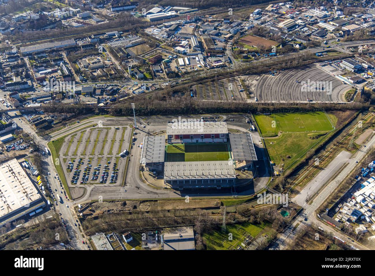 Stadium at hafenstrasse hi-res stock photography and images - Alamy