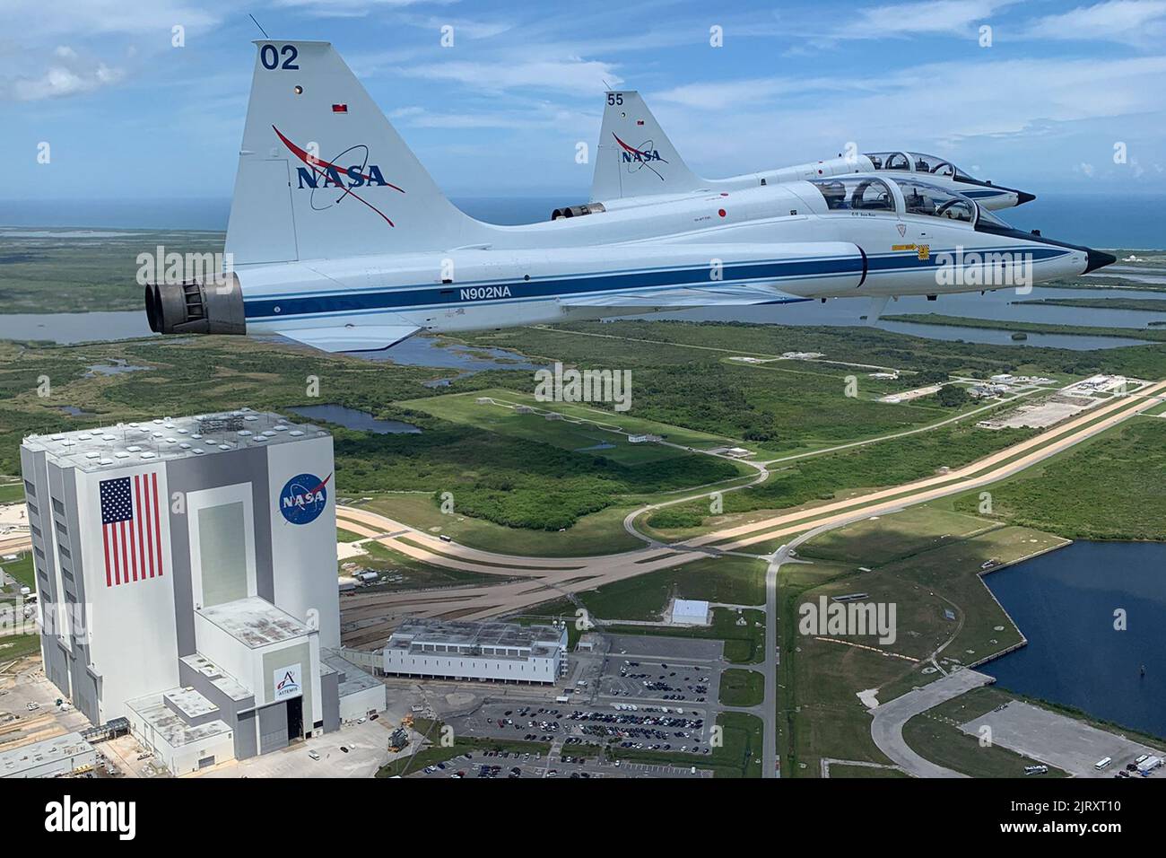 Florida, USA. 26th Aug, 2022. NASA T-38s, a fixture of astronaut ...