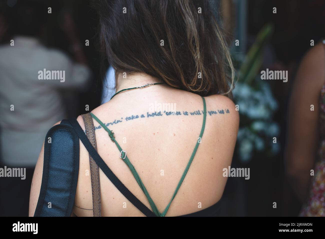 Female tattoo model hi-res stock photography and images - Alamy