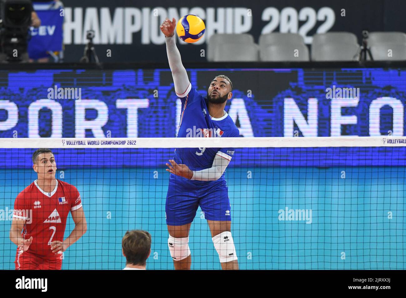 Earving Ngapeth (France). Volleyball World Championship 2022 Stock ...