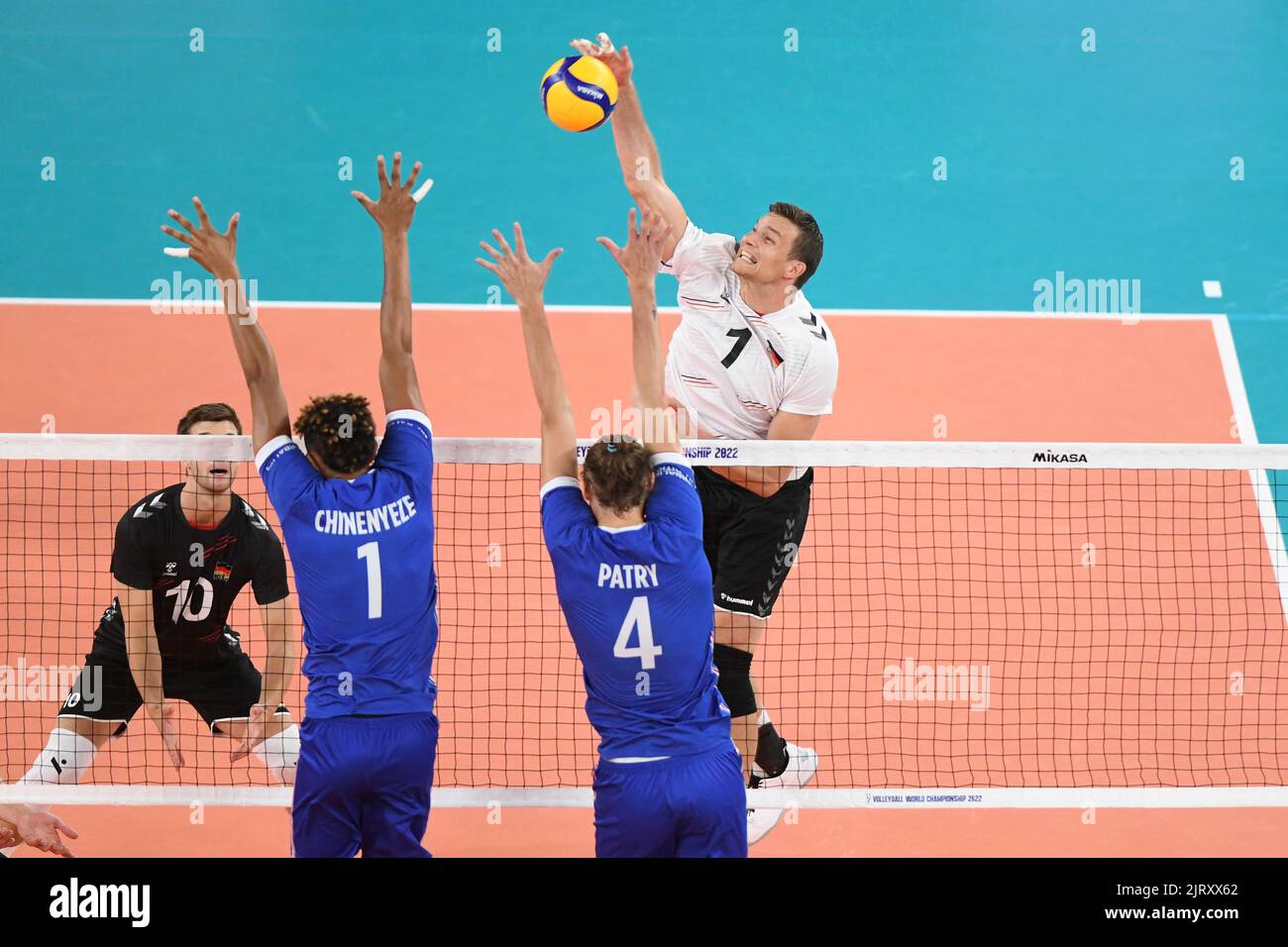 Christian Fromm (Germany), Barthelemy Chinenyeze, Jean Patry (France ...
