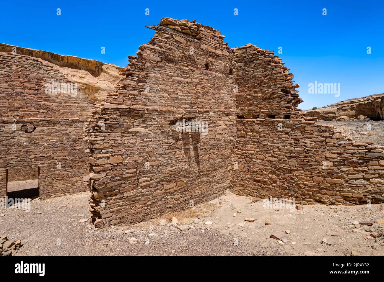 Pueblo Bonito, Chaco Culture National Historic Park, New Mexico, USA ...