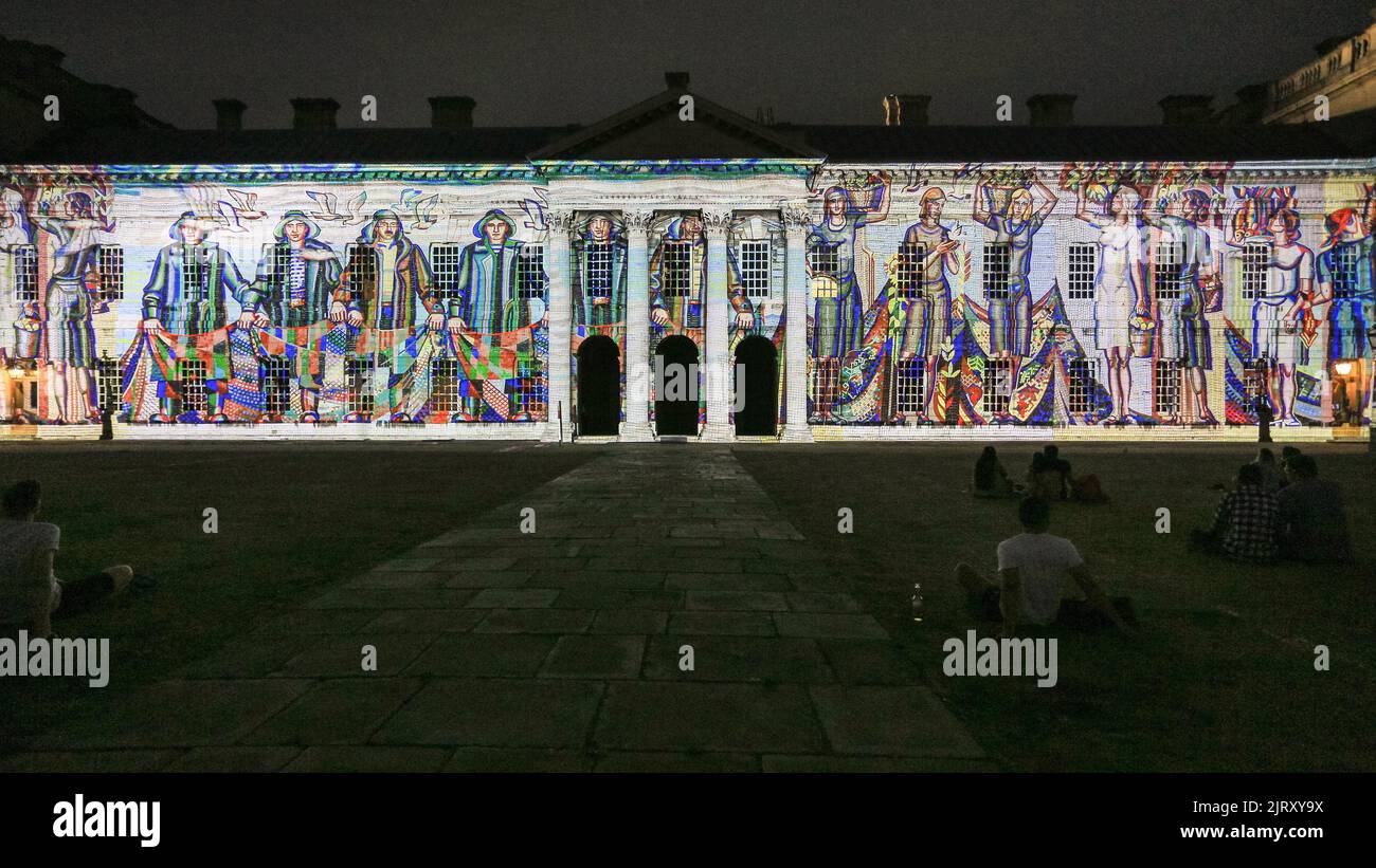 Projections onto buildings hi-res stock photography and images - Alamy