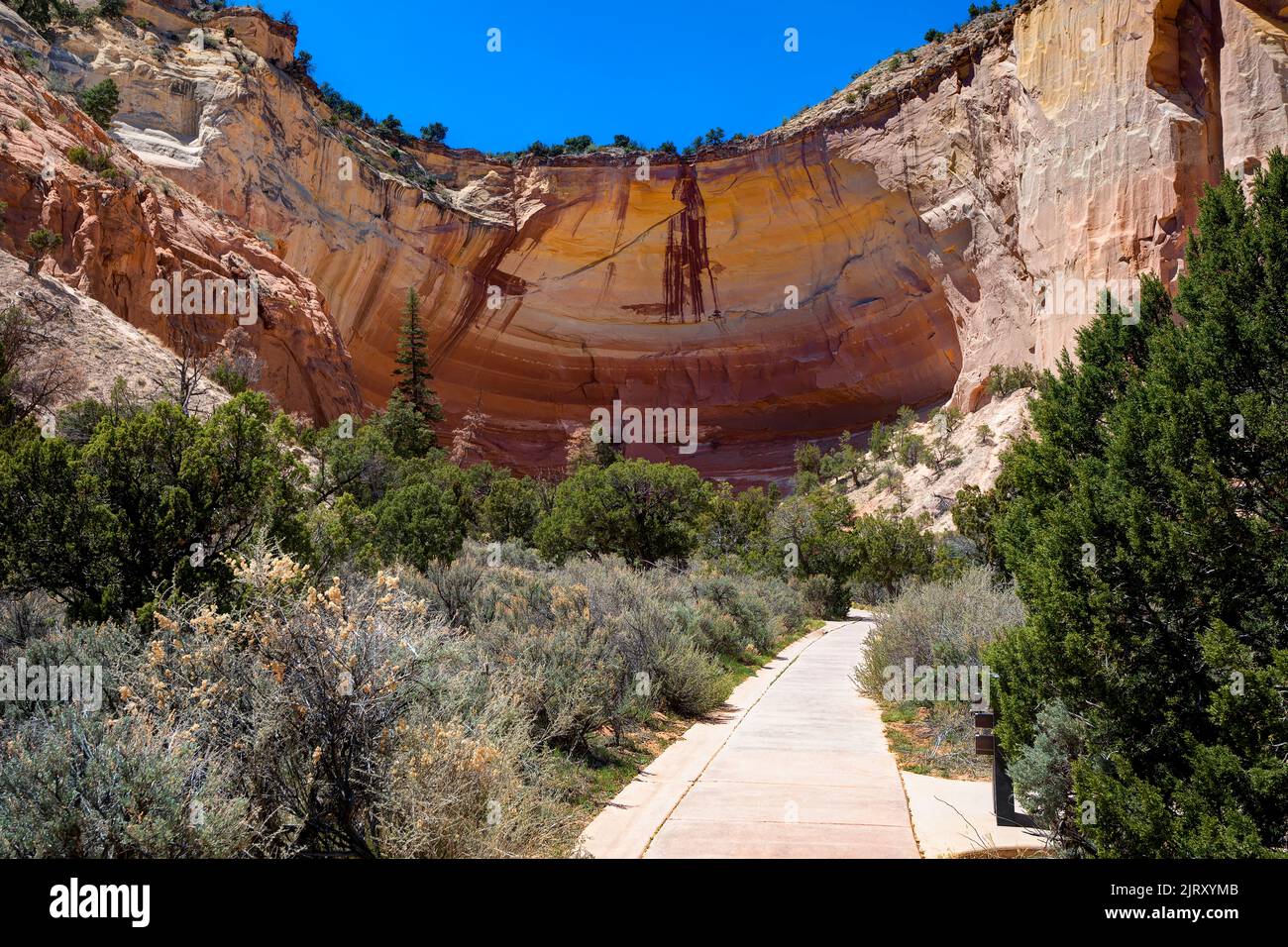 Echo Amphitheater, New Mexico, USA Stock Photo - Alamy