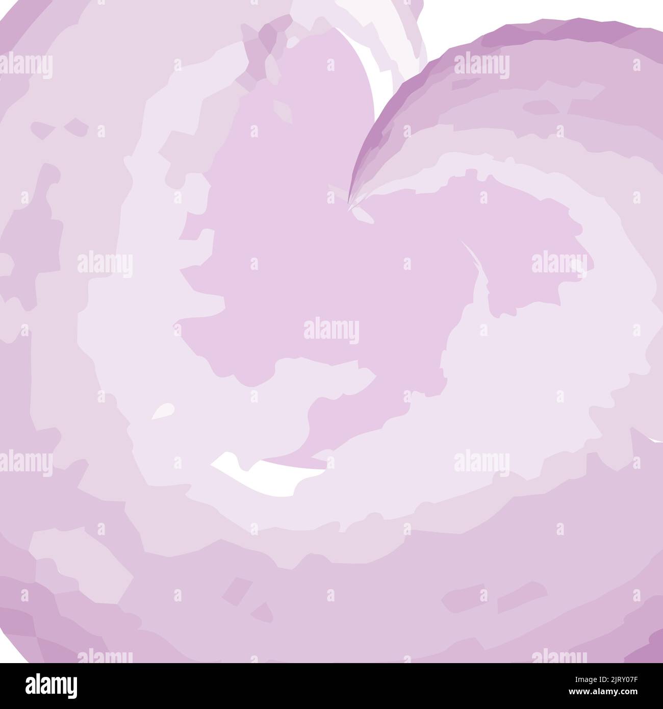 Abstract frame made of watercolor stain in trendy purply hues in ...
