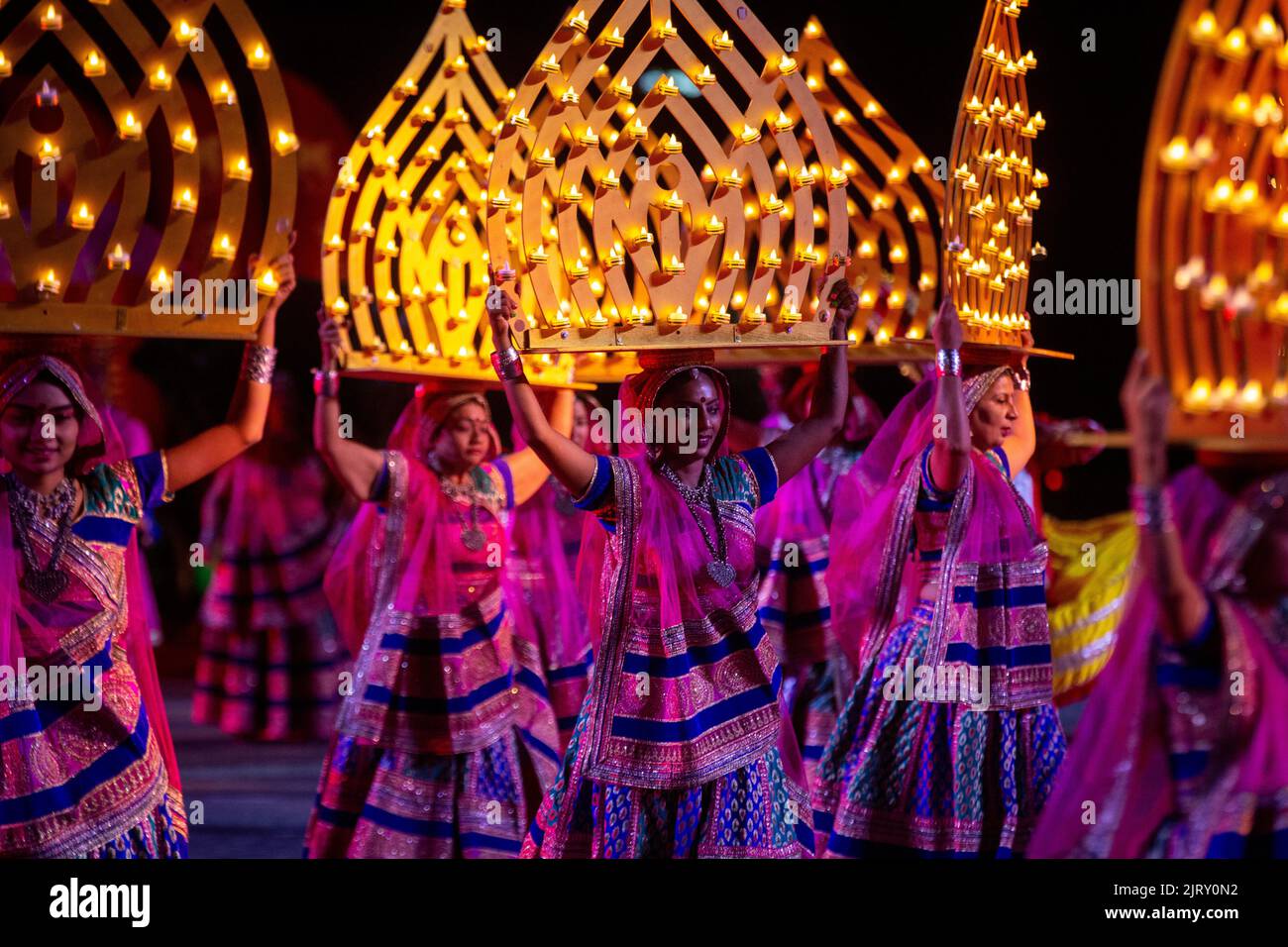 Moscow, Russia. 26th of August, 2022. Members of India's Panghat ...