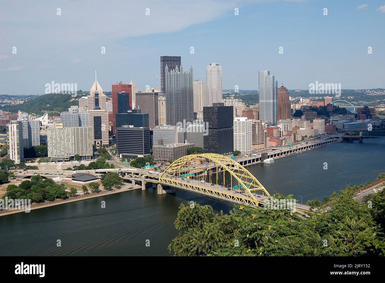 The Pittsburgh Skyline shows why it is also known as the "City of ...
