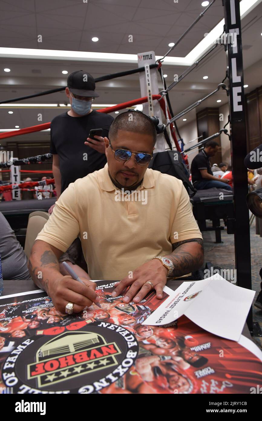 Las Vegas, NV, USA. 26th Aug, 2022. - Jessie Vargas at the Nevada ...