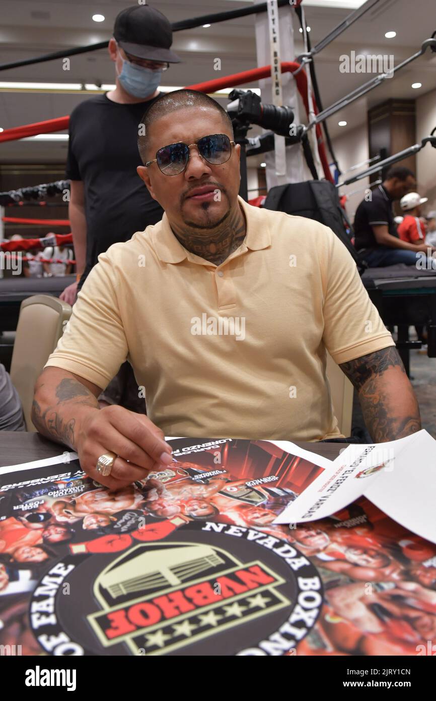 Las Vegas, NV, USA. 26th Aug, 2022. - Jessie Vargas at the Nevada ...