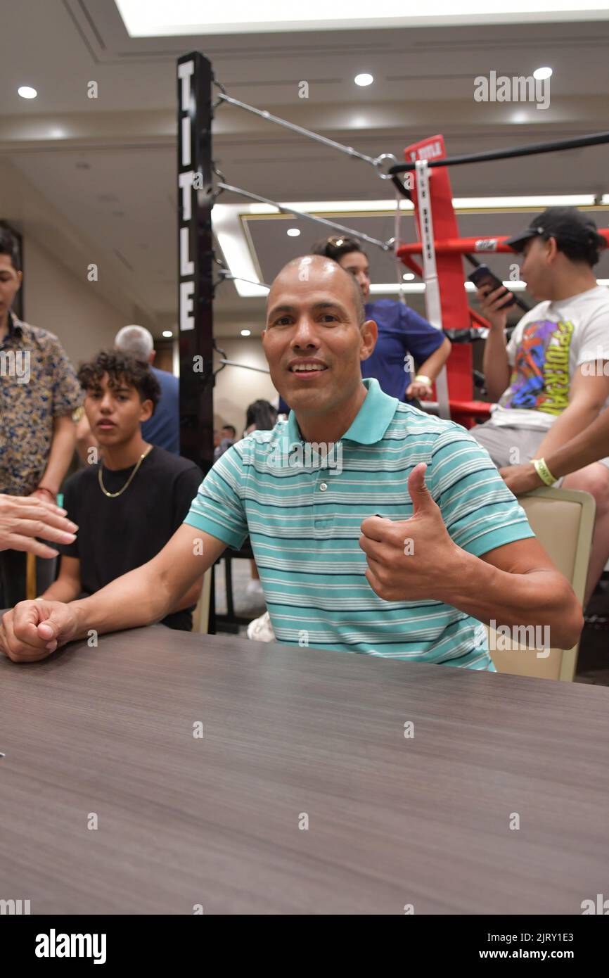 Las Vegas, NV, USA. 26th Aug, 2022. - Jose Luis Castillo at the Nevada ...