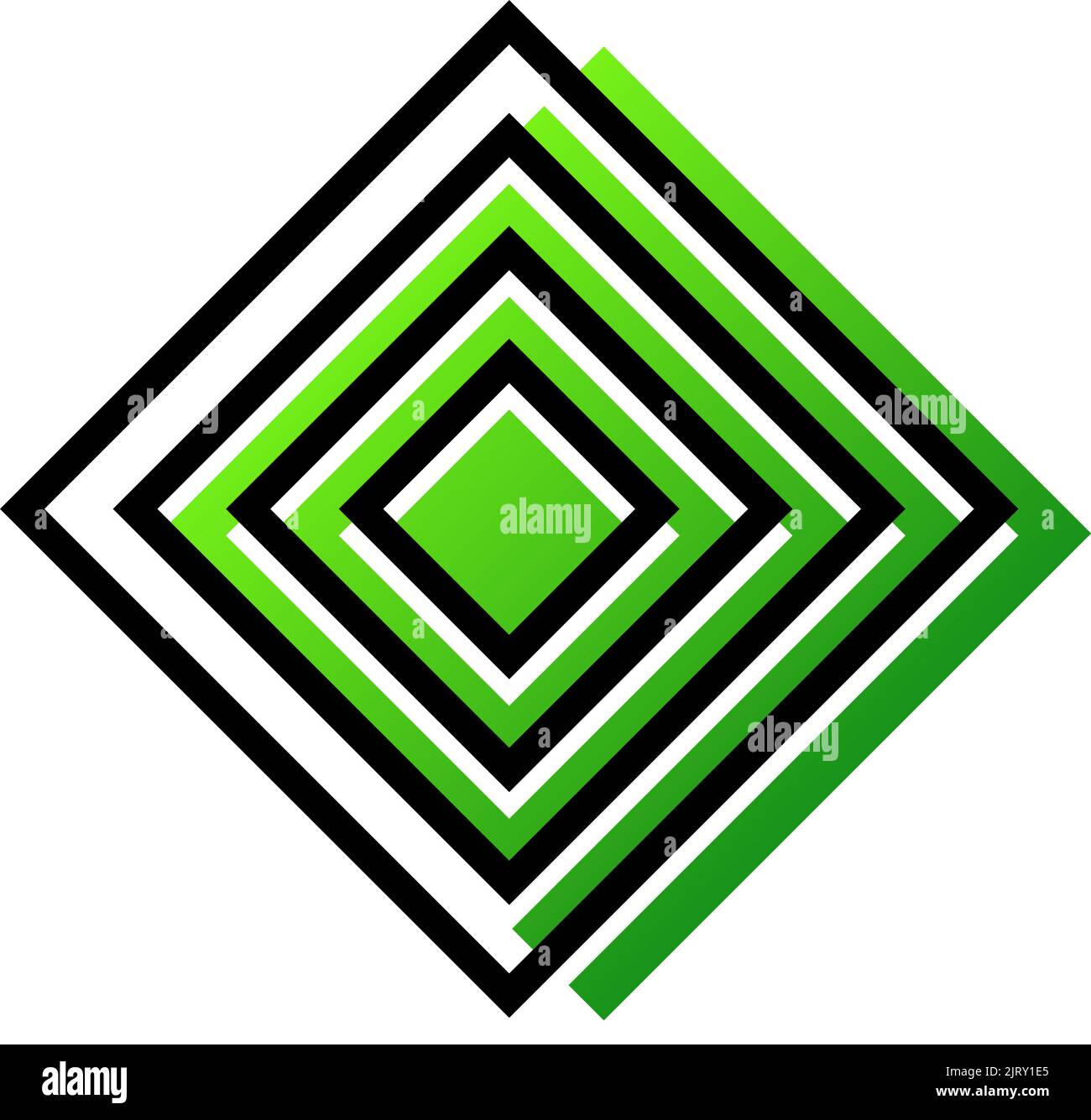 Abstract geometric icon, symbol, logo shape, design element template ...