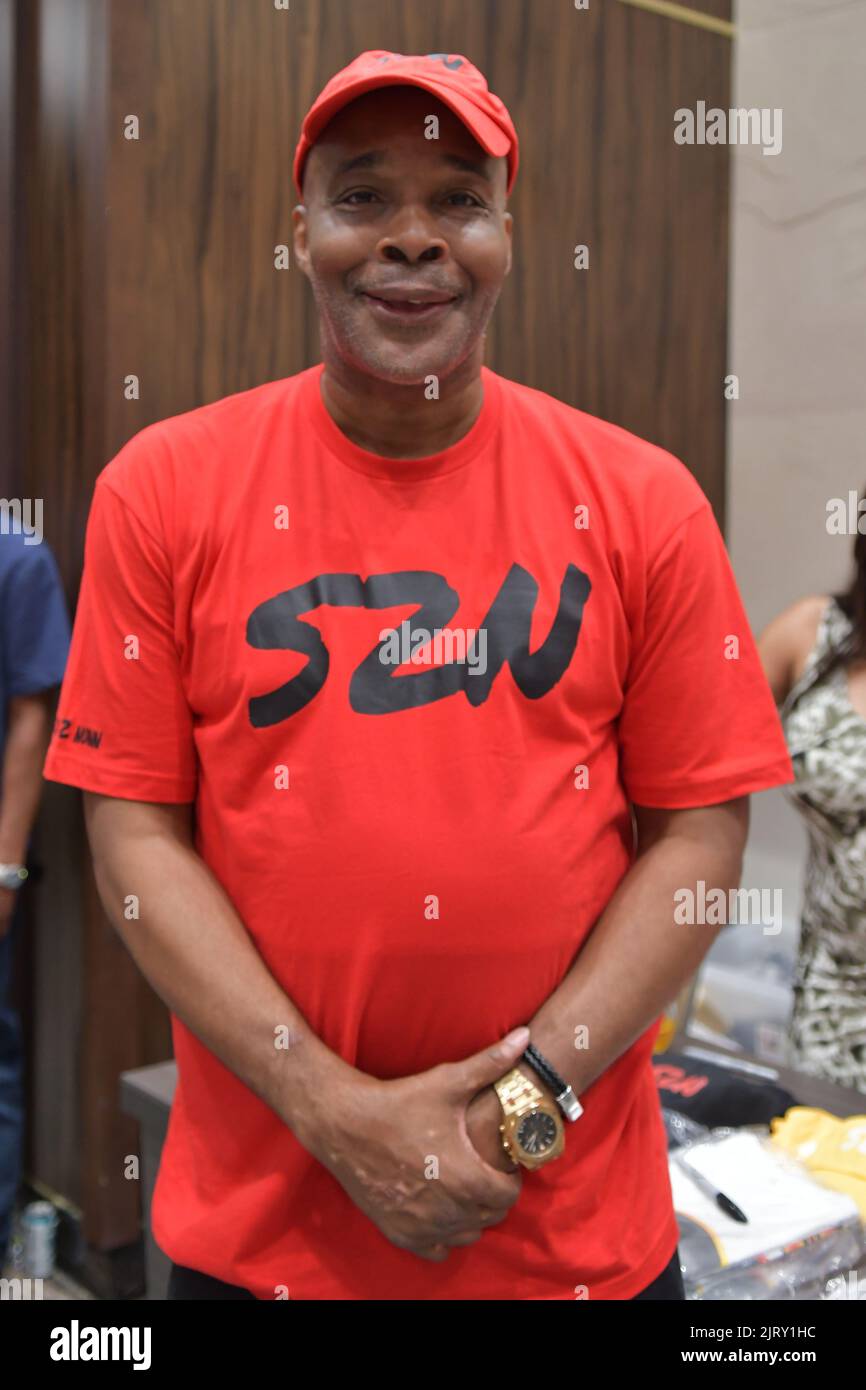 Las Vegas, NV, USA. 26th Aug, 2022. - Michael Nunn at the Nevada Boxing ...