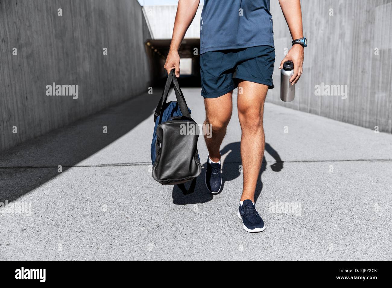 Man walking sport city hi-res stock photography and images - Alamy