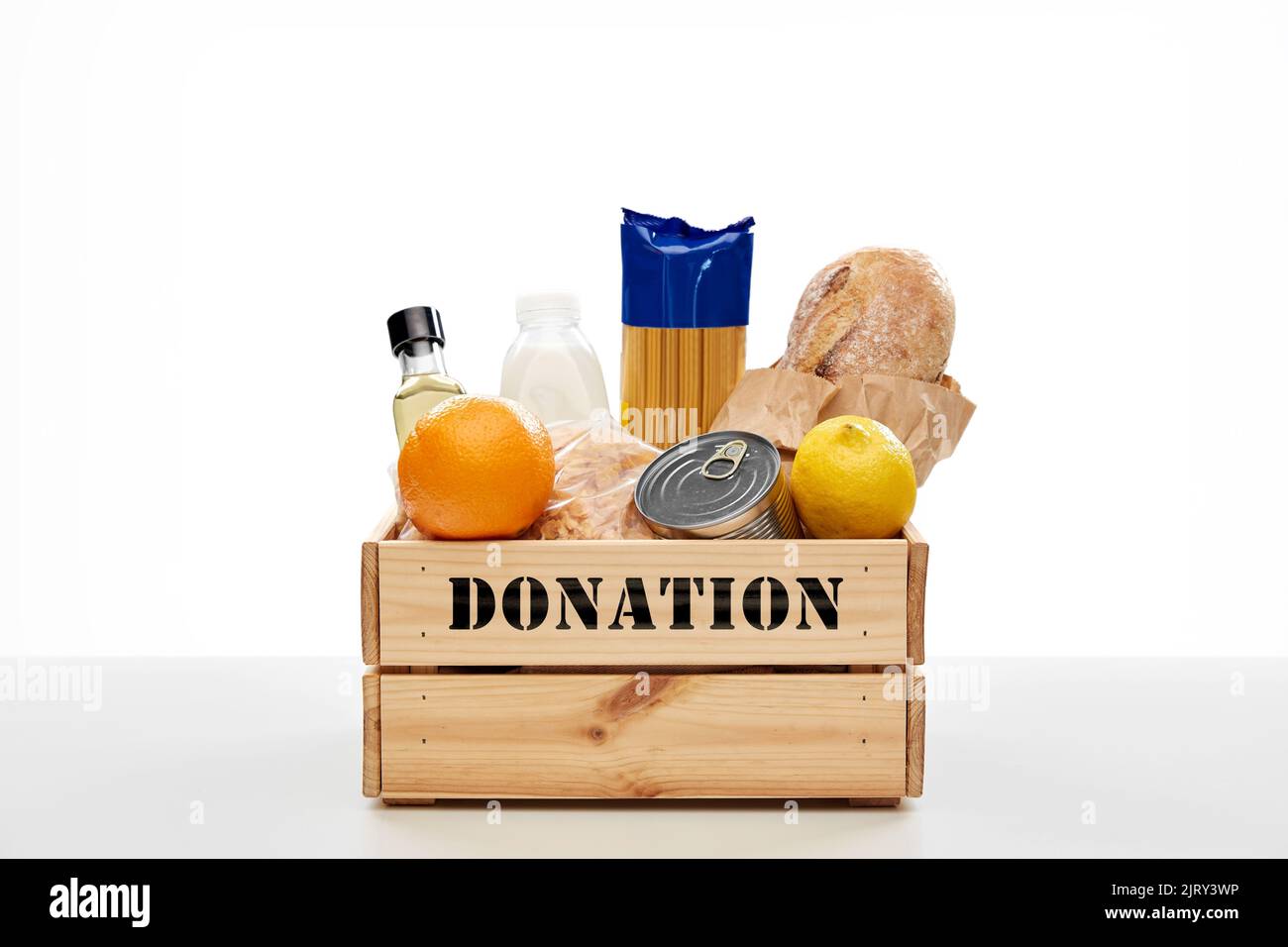 Food donation hi-res stock photography and images - Alamy