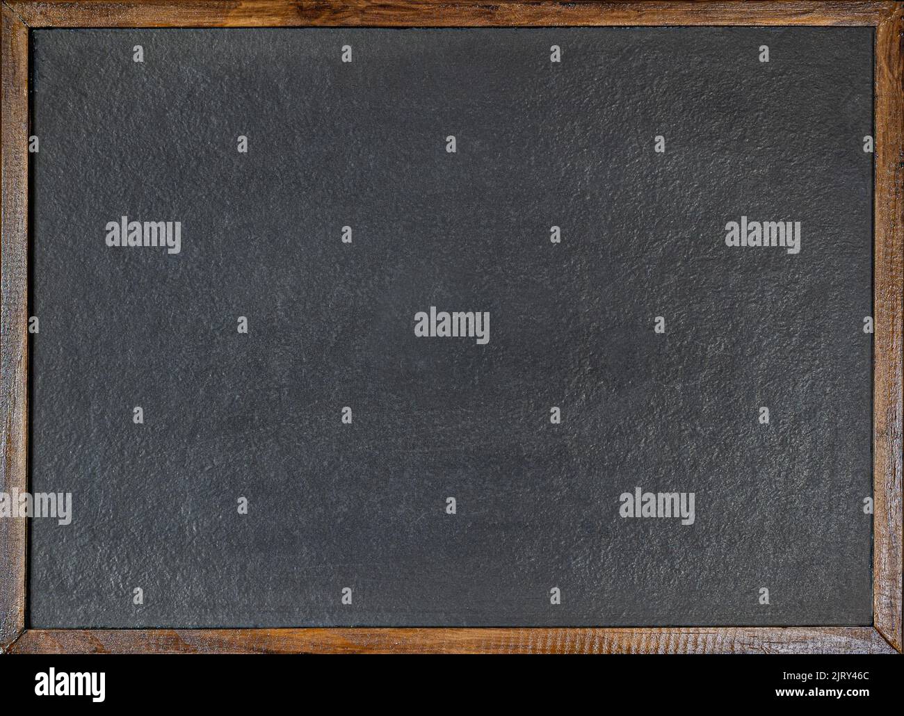 Blank black slate for free text Stock Photo - Alamy
