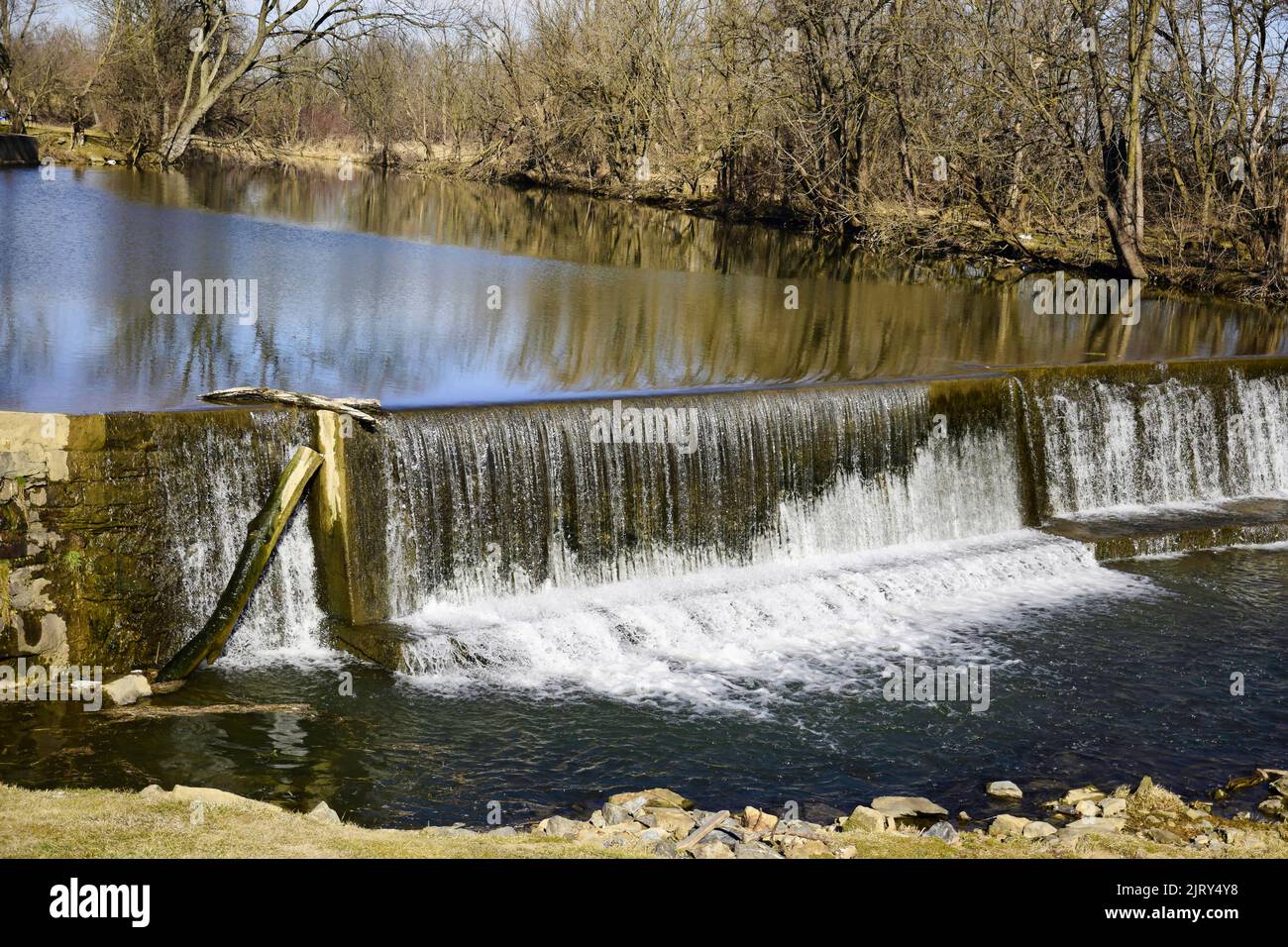Artificial man made waterfall hi-res stock photography and images - Alamy