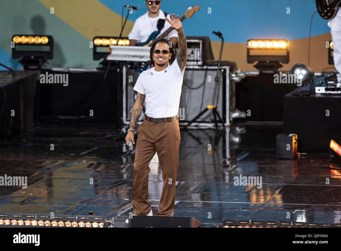 New York, NY - August 26, 2022: Juan Carlos Ozuna Rosado aka Ozuna ...