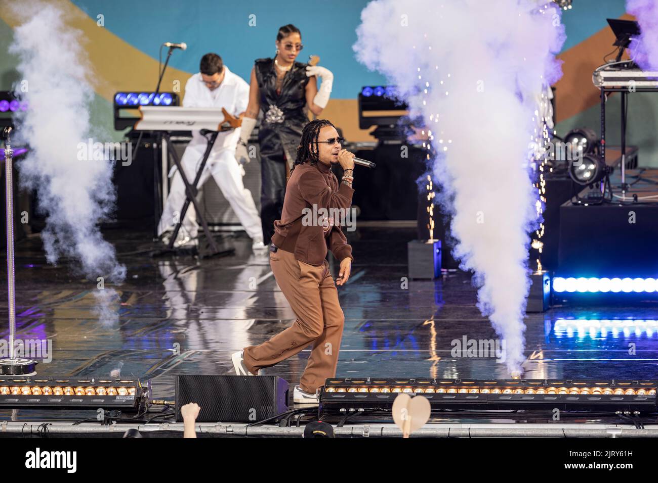 New York, NY - August 26, 2022: Juan Carlos Ozuna Rosado aka Ozuna ...