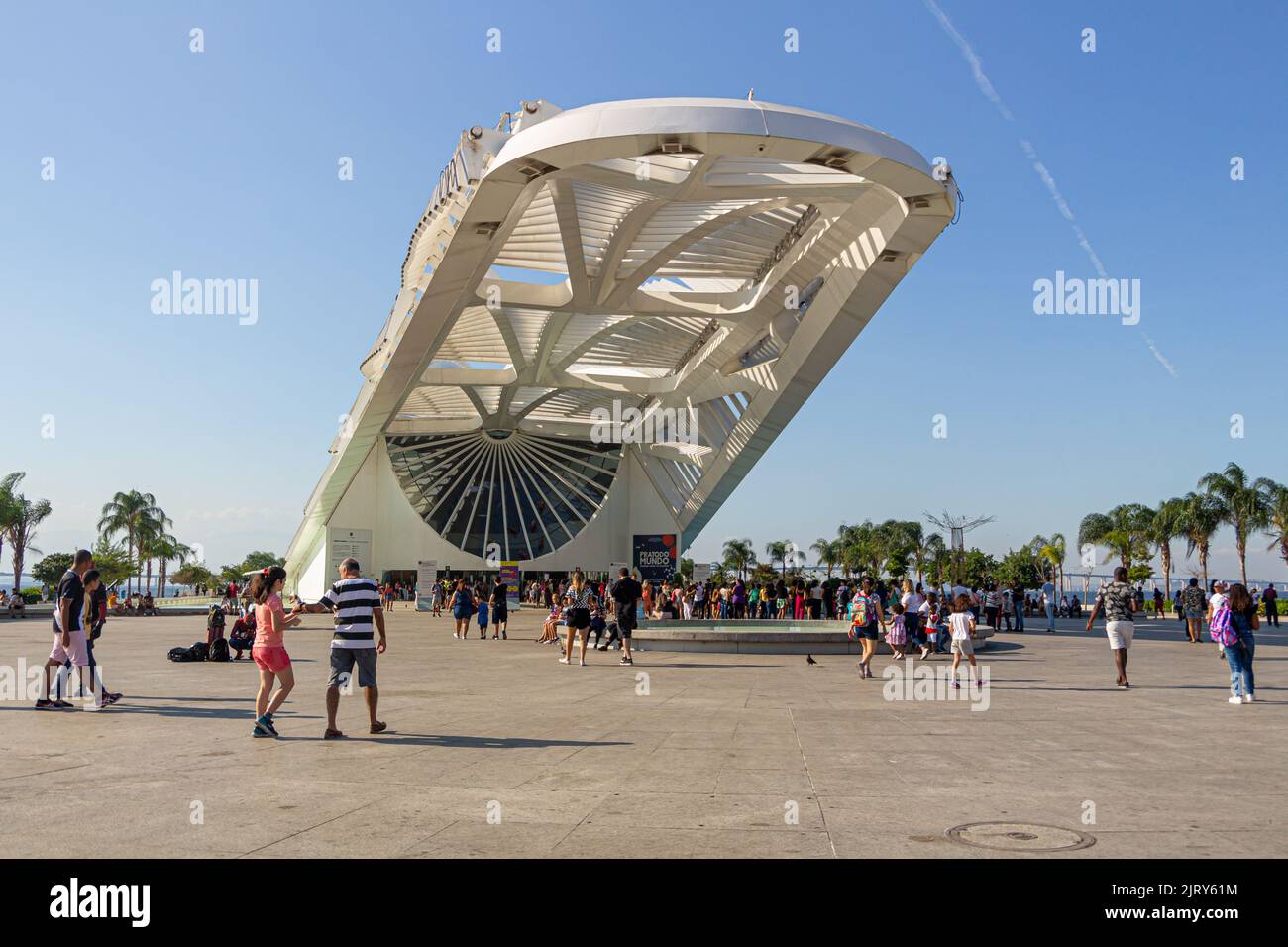 Museum of Tomorrow in Rio de Janeiro, Brazil - July 25, 2019: Museum of ...