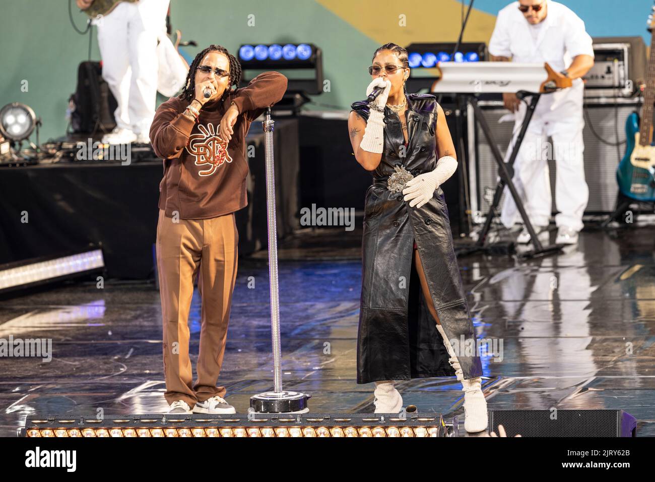 New York, NY - August 26, 2022: Juan Carlos Ozuna Rosado aka Ozuna and ...