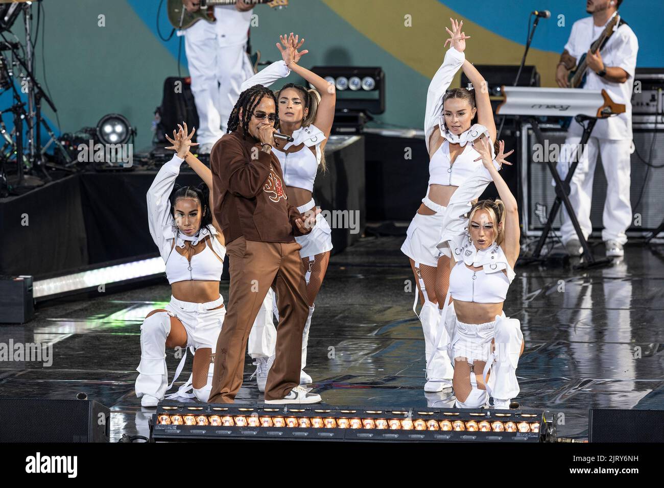 New York, USA. 26th Aug, 2022. Juan Carlos Ozuna Rosado aka Ozuna ...