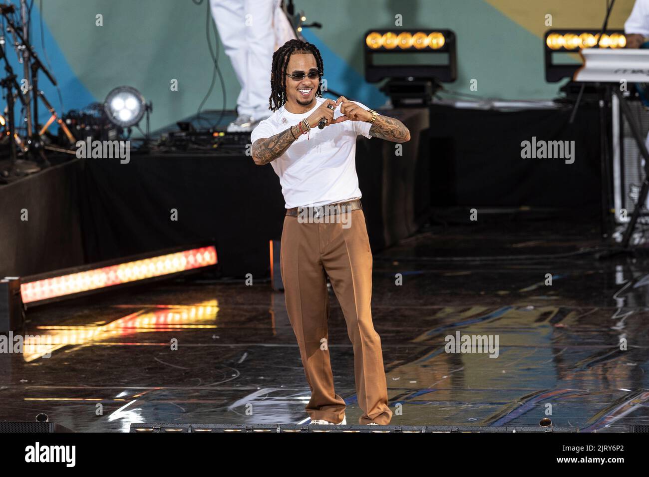 New York, USA. 26th Aug, 2022. Juan Carlos Ozuna Rosado aka Ozuna ...