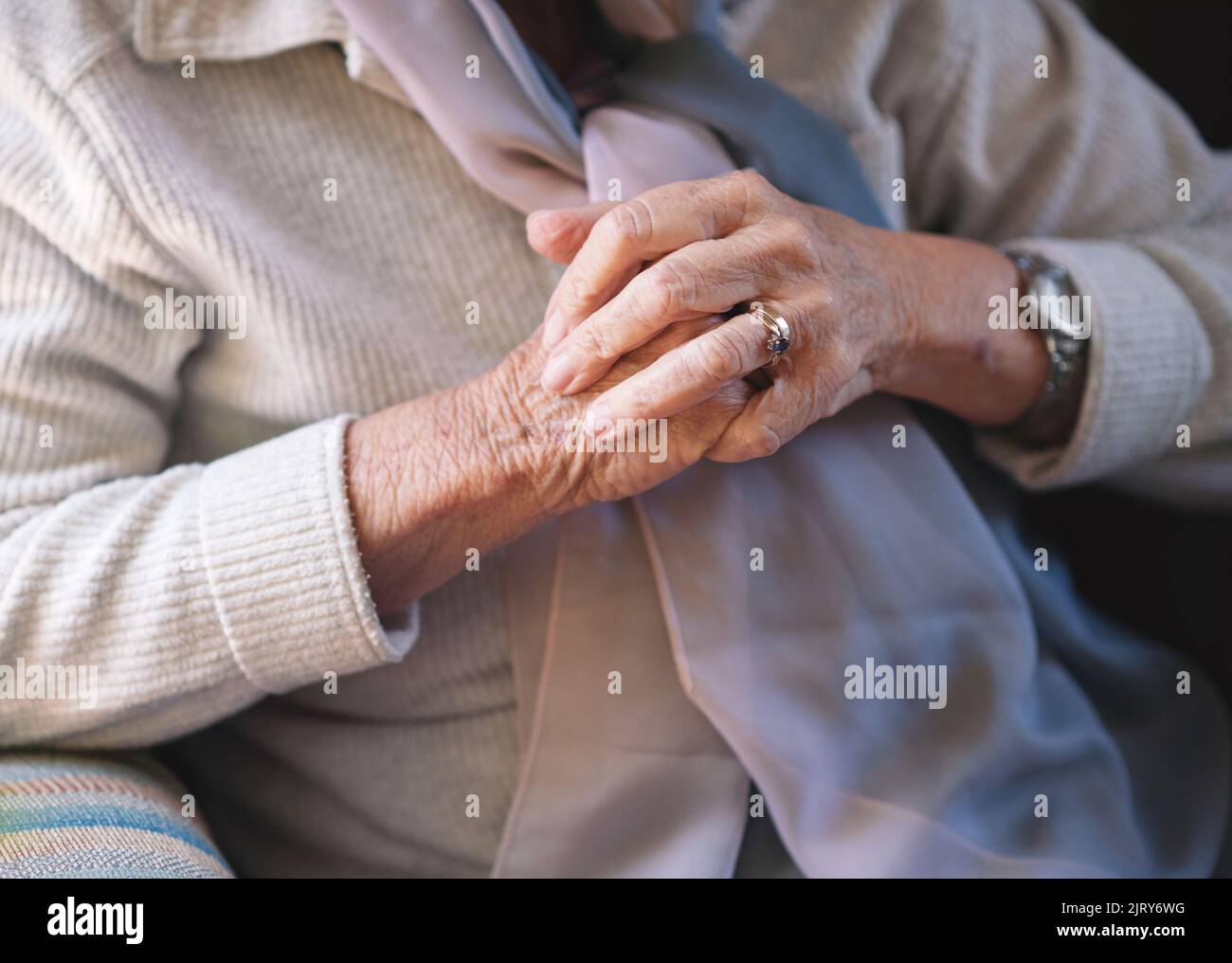 Study of clasped hands hi-res stock photography and images - Alamy