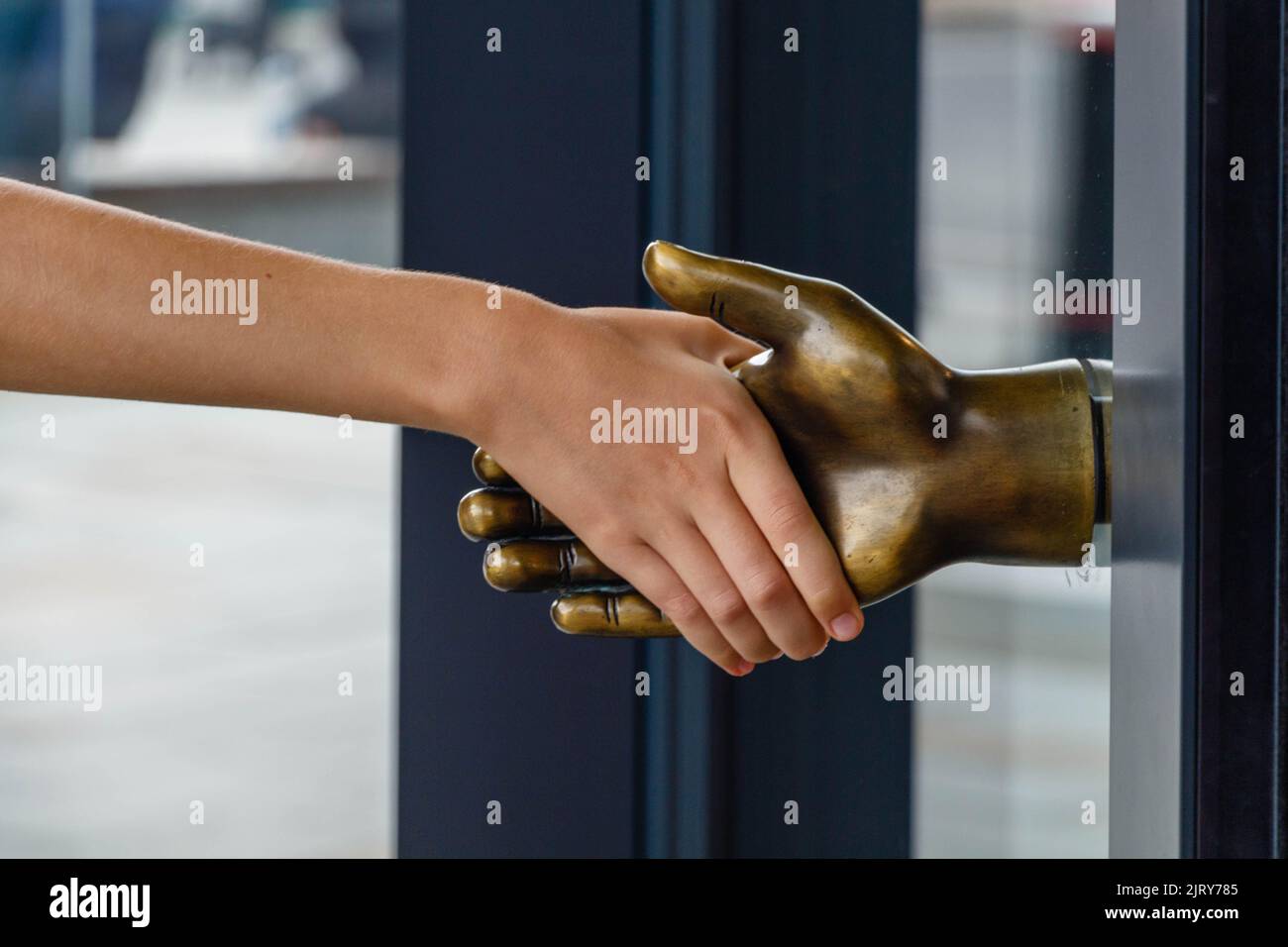 Hand shaped handle hi-res stock photography and images - Alamy