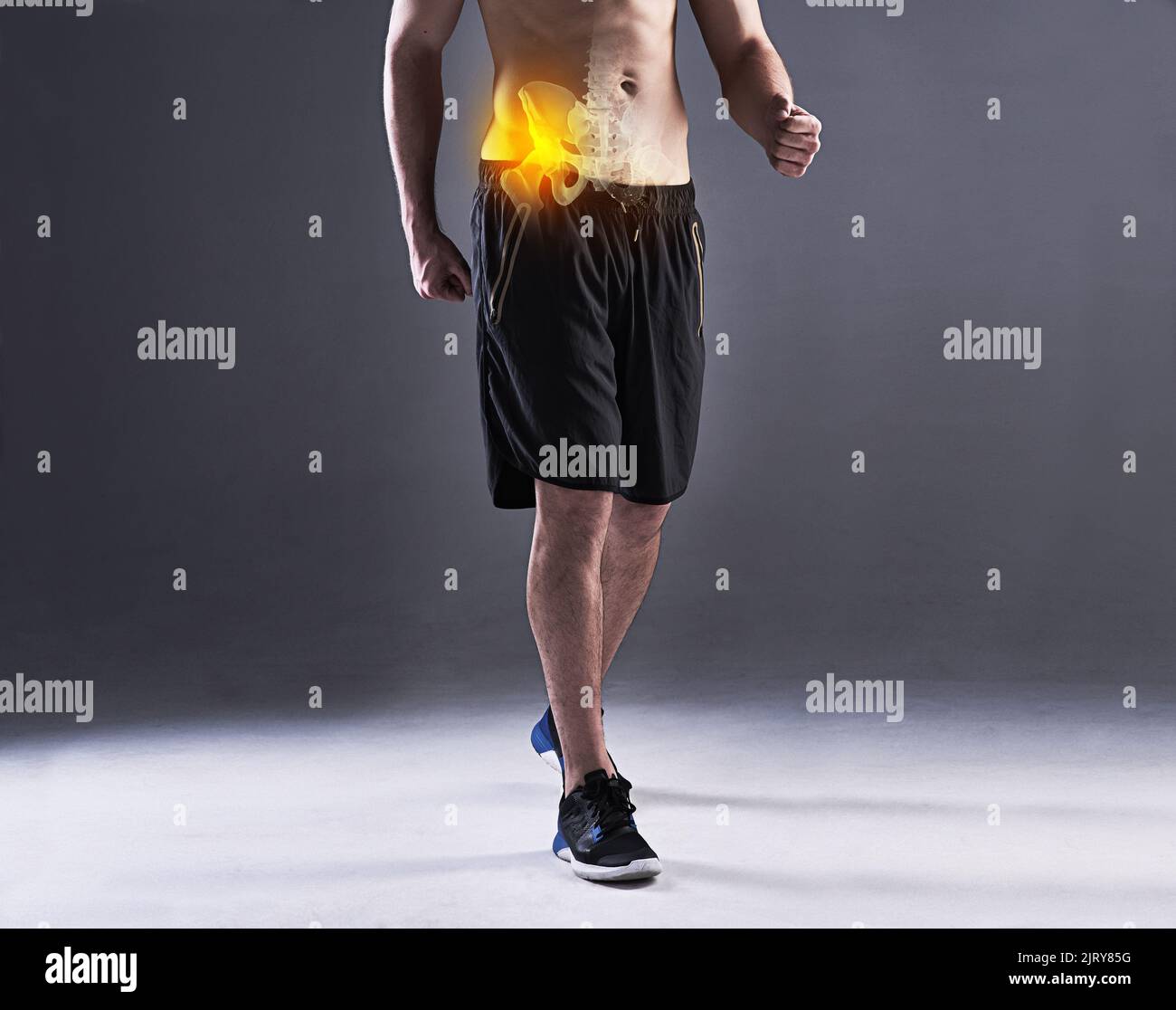 Thatll dent your mobility. a young man in the studio with cgi ...