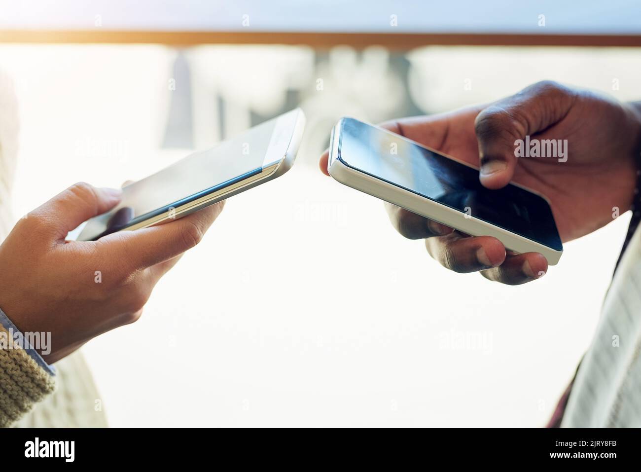 Their friendship just got an upgrade. two unidentifiable friends using ...