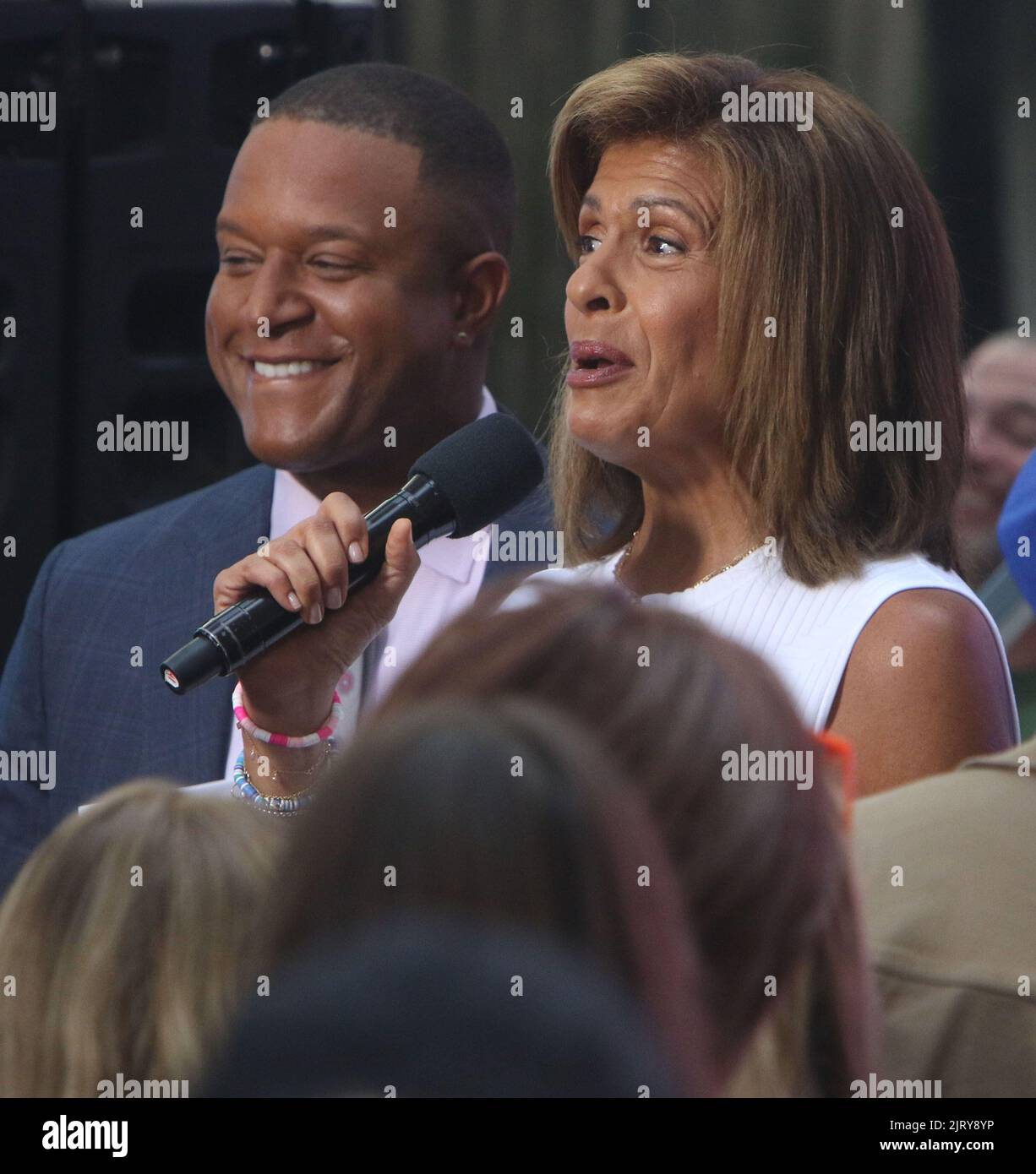 Mickey Guyton Performs At The Citi Concert Series On The Today Show -PICTURED: Craig Melvin ...