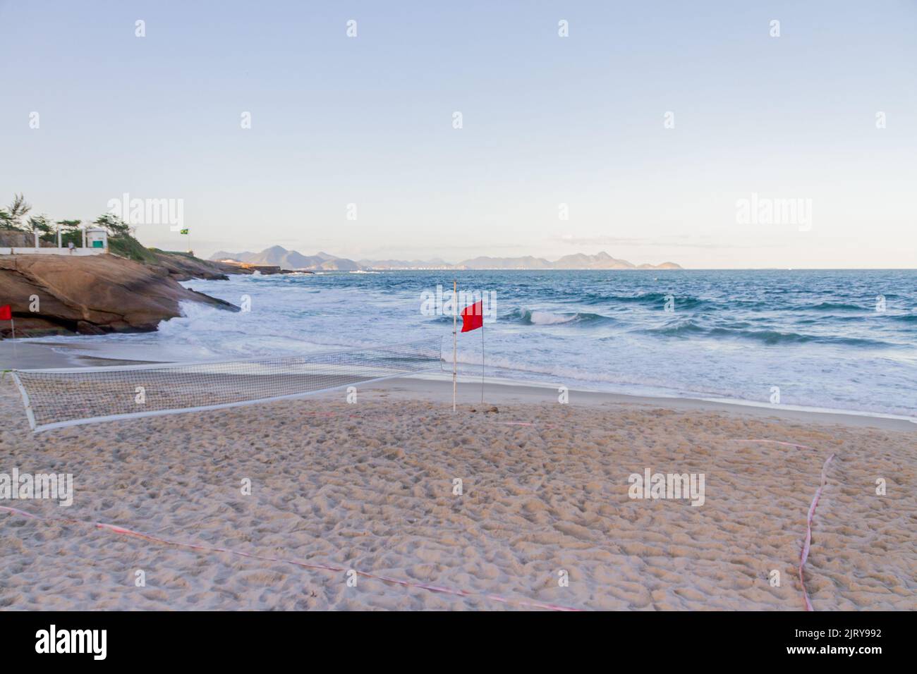 devil's beach empty in rio de janeiro Brazil Stock Photo - Alamy
