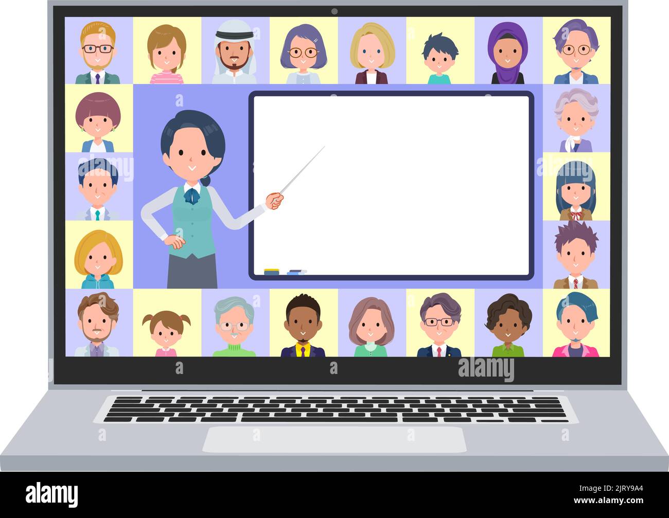 Remote commentary Stock Vector Images - Alamy