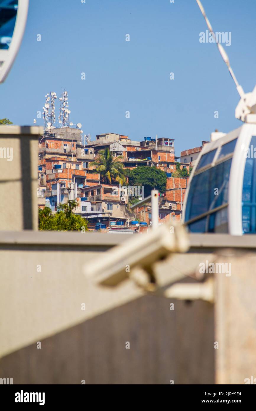 Providence Hill, seen from the Olympic Boulevard on the Maua Square in ...