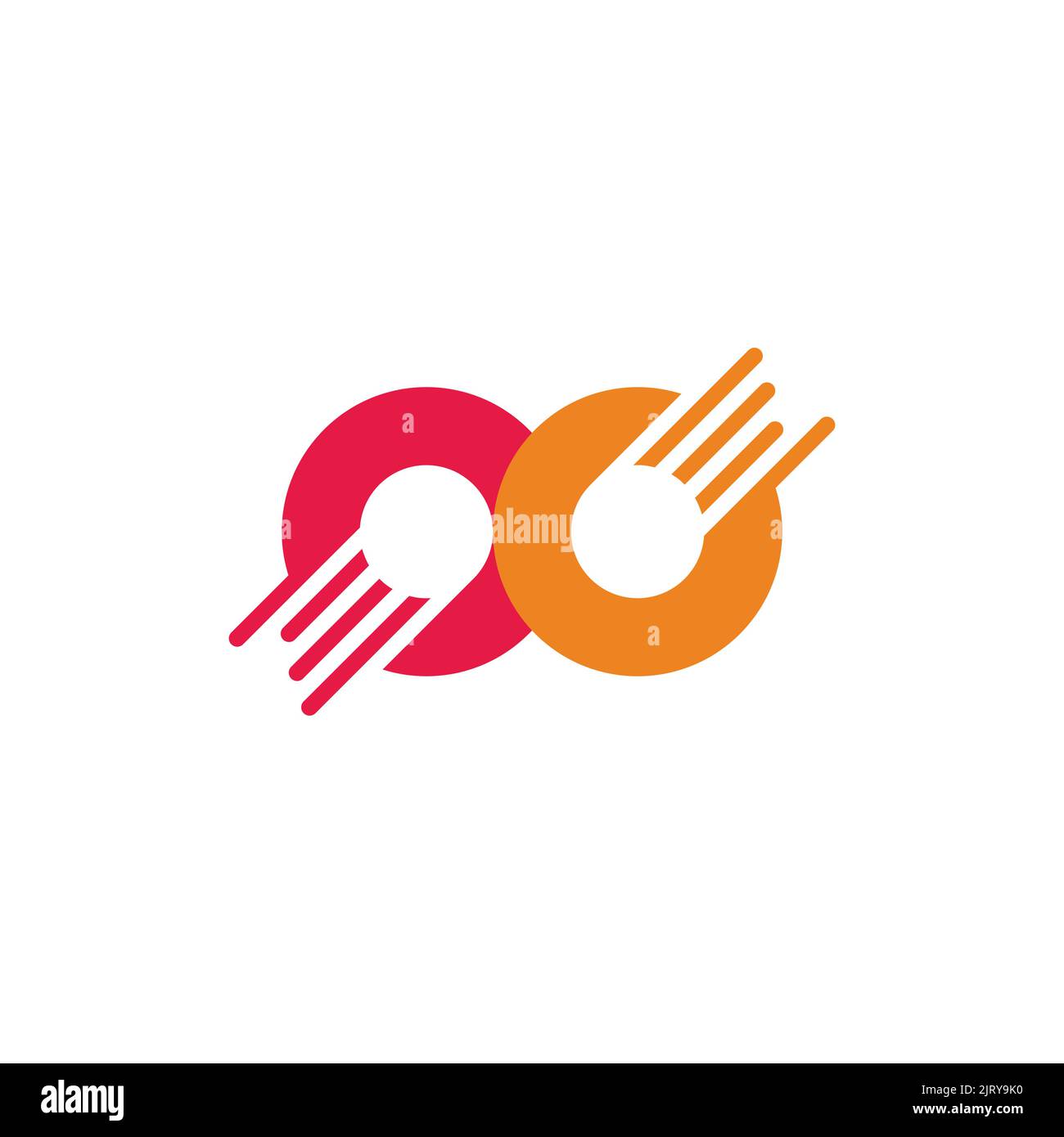 motion doughnut colorful logo vector Stock Vector Image & Art - Alamy