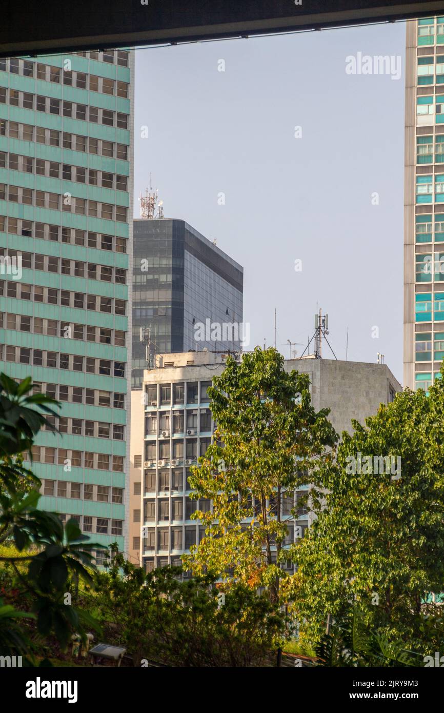 buildings in the city center of rio de janeiro brazil Stock Photo - Alamy