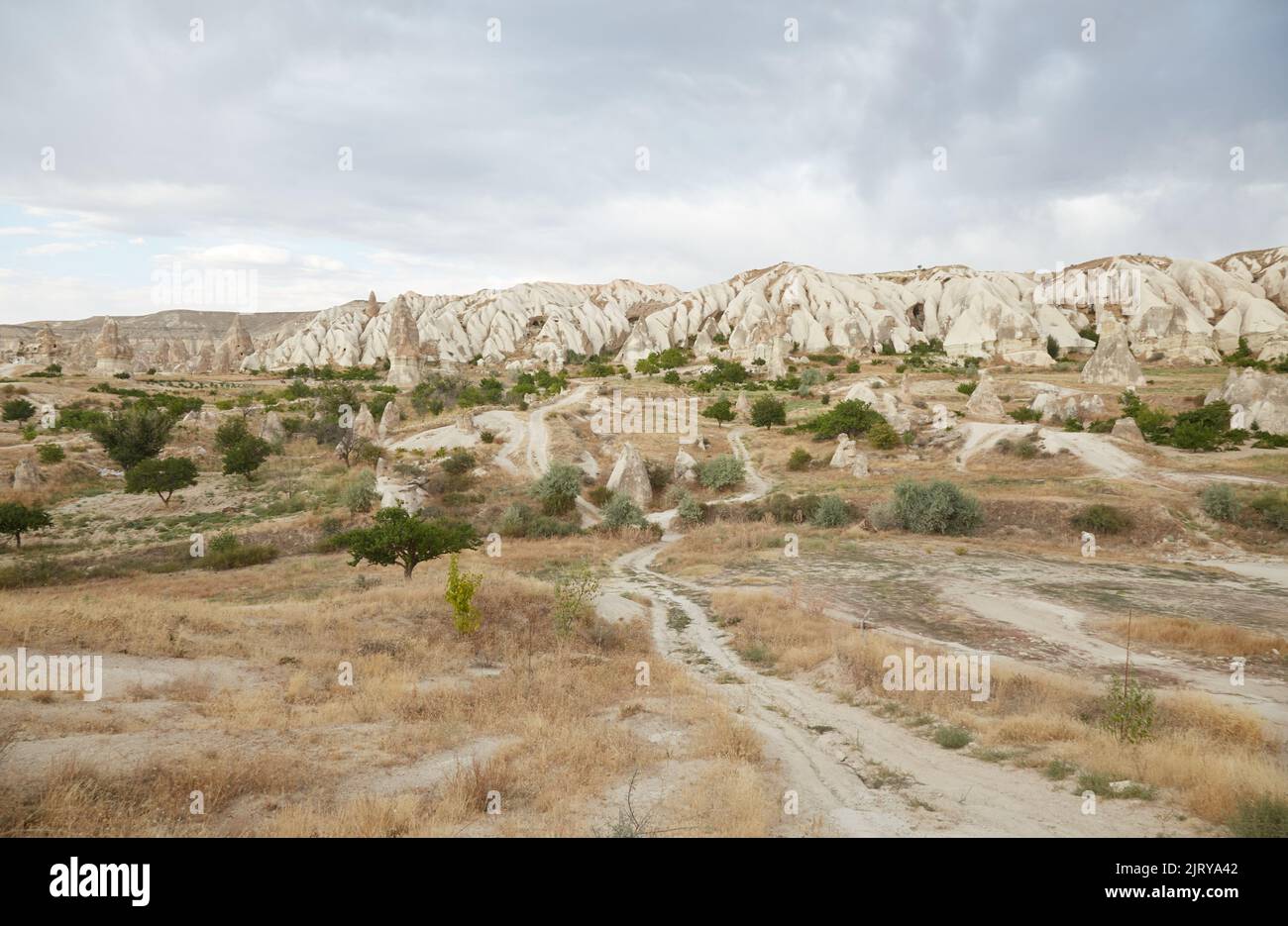 Hiking Through Cappadocia's Sword Valley Stock Photo - Alamy