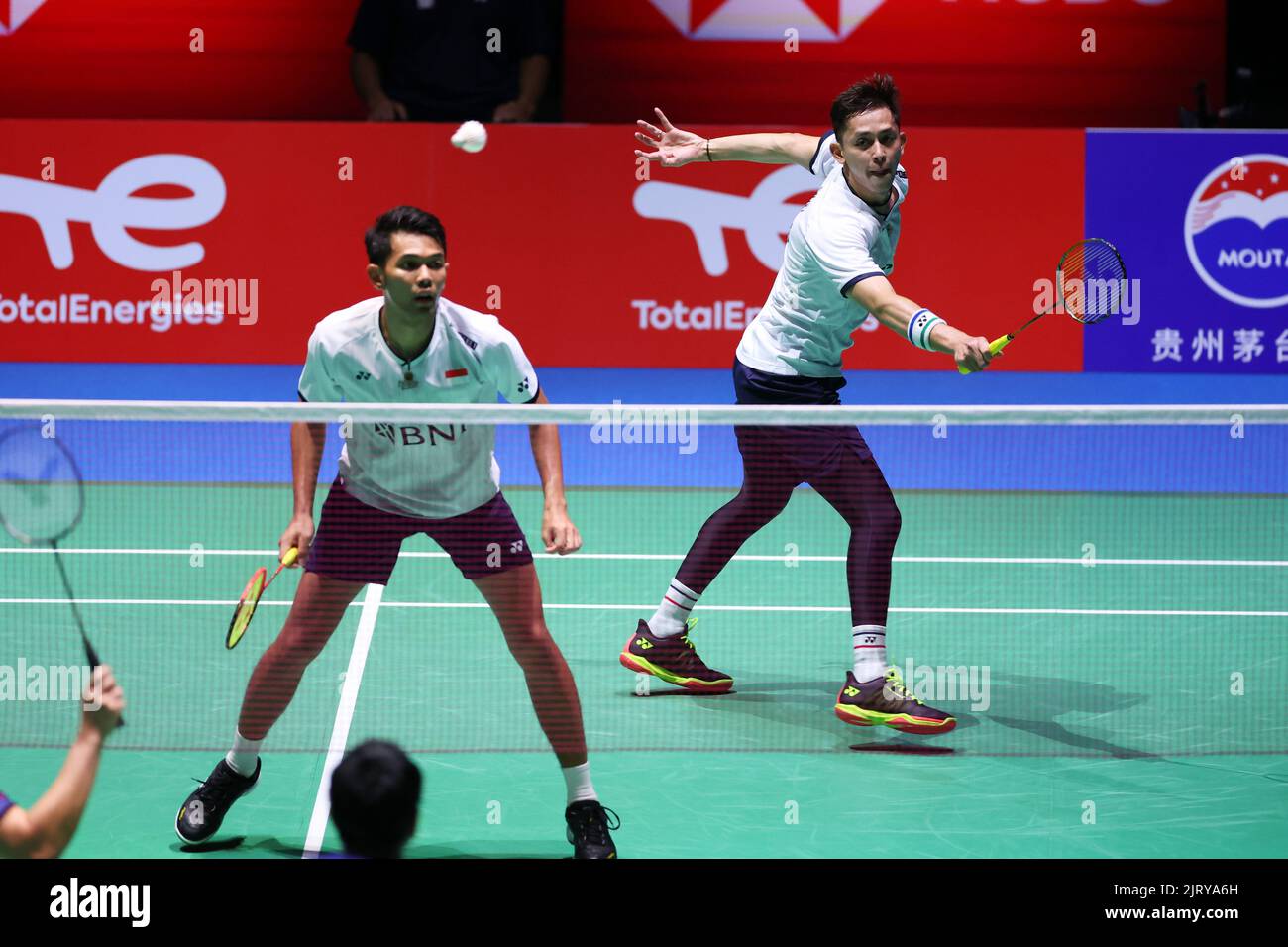 Tokyo, Japan. 27th Aug, 2022. Fajar ALFIAN & Muhammad Rian ARDIANTO ...