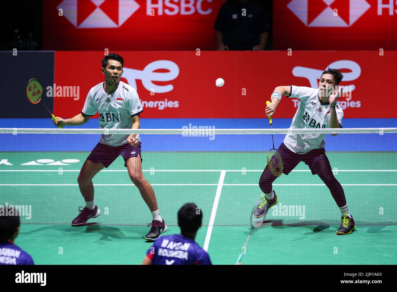 Tokyo, Japan. 27th Aug, 2022. Fajar ALFIAN & Muhammad Rian ARDIANTO ...