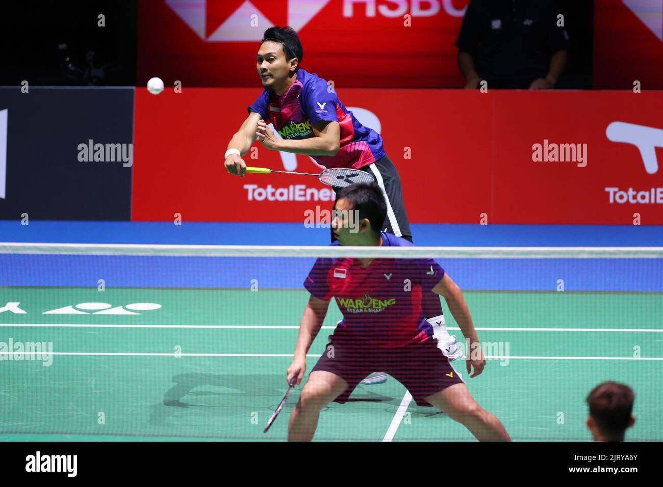 Tokyo, Japan. 27th Aug, 2022. Mohammad AHSAN & Hendra SETIAWAN (INA ...