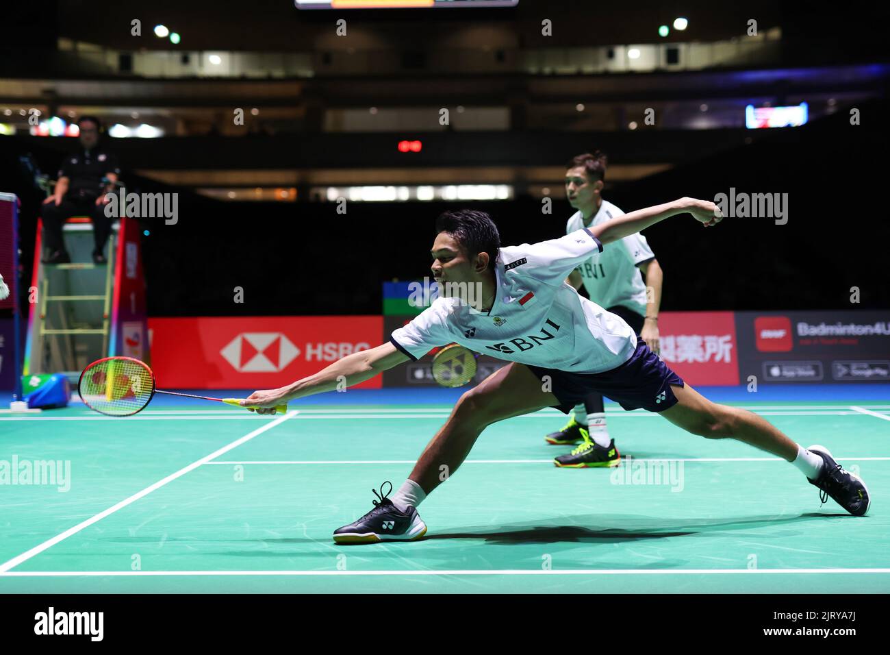 Tokyo, Japan. 27th Aug, 2022. Fajar ALFIAN & Muhammad Rian ARDIANTO ...