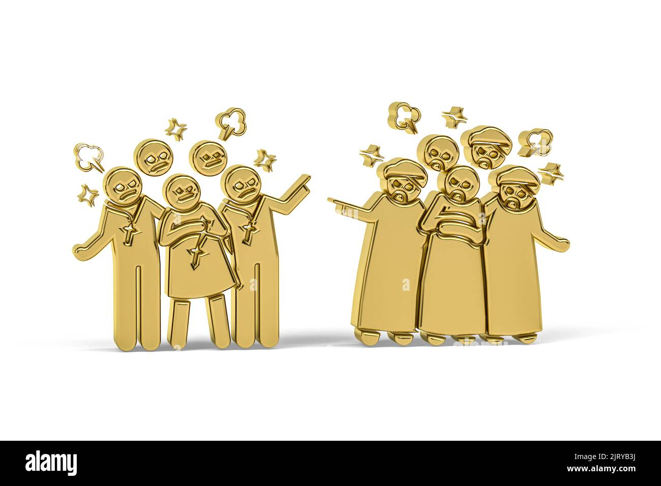 Religious conflict Cut Out Stock Images & Pictures - Alamy