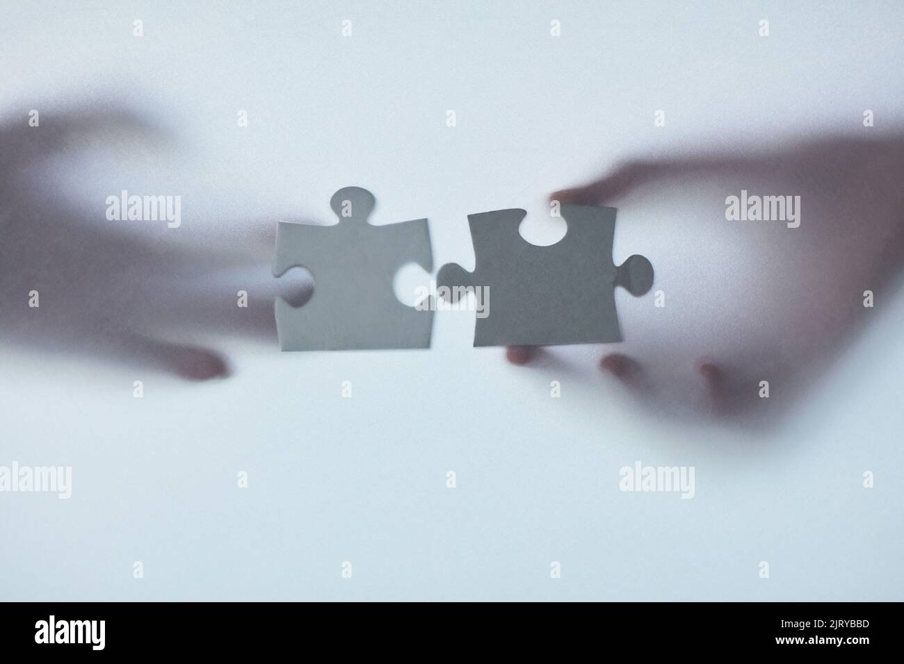 Youll know when you find the perfect fit. Defocussed shot of two ...