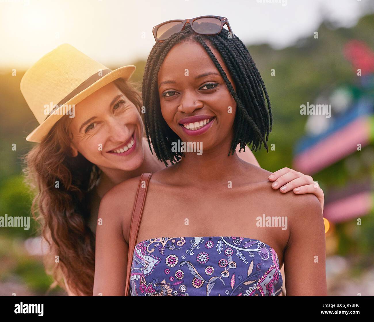 Weve been best friends since forever. Portrait of two young friends ...