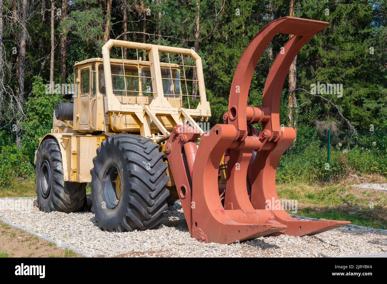 Timber stacker hi-res stock photography and images - Alamy