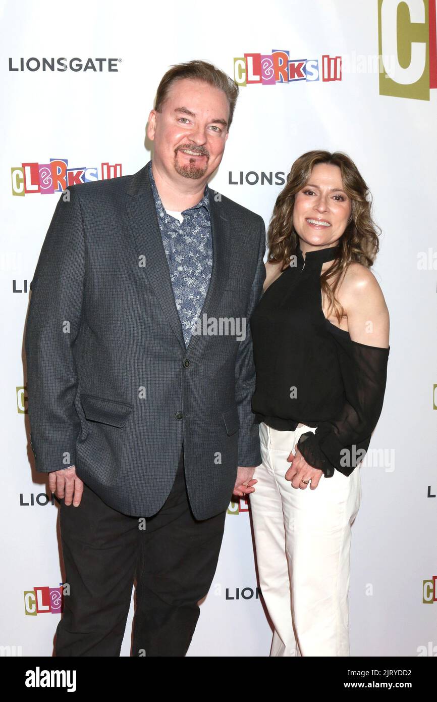 LOS ANGELES - AUG 24: Brian O'Halloran, Dana Devlin at the Clerks III ...