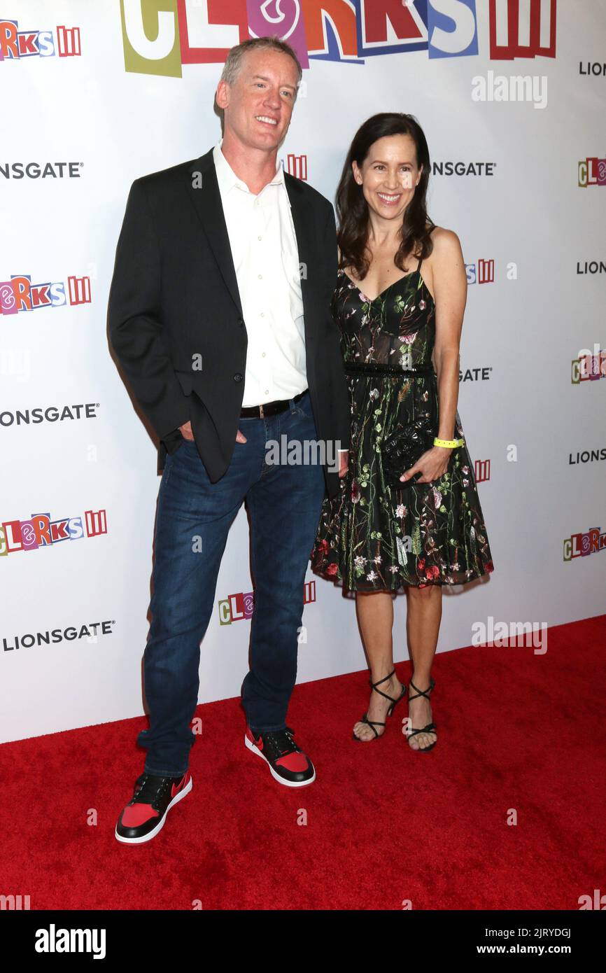 LOS ANGELES - AUG 24: Jeff Anderson, Barbara Jacques at the Clerks III ...