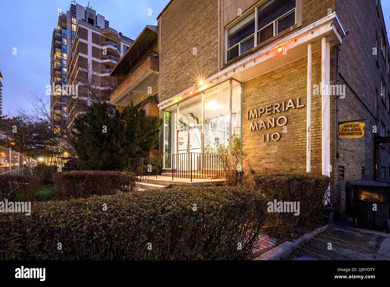The Imperial Manor apartments in Toronto, Ontario, Canada that has ...